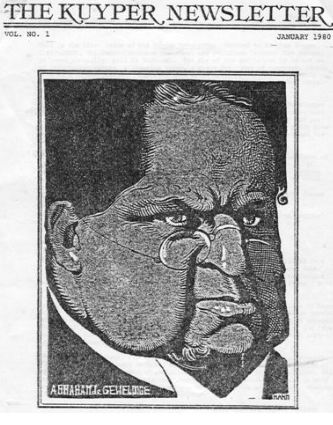 The Kuyper newsletter – allofliferedeemed