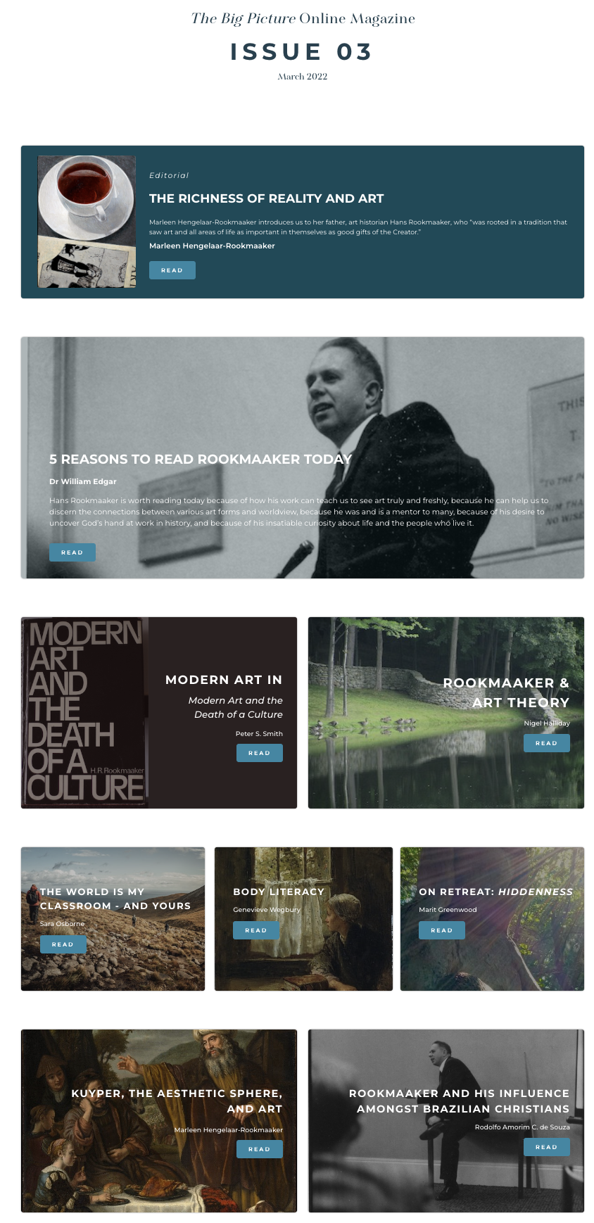 Hans Rookmaaker – allofliferedeemed